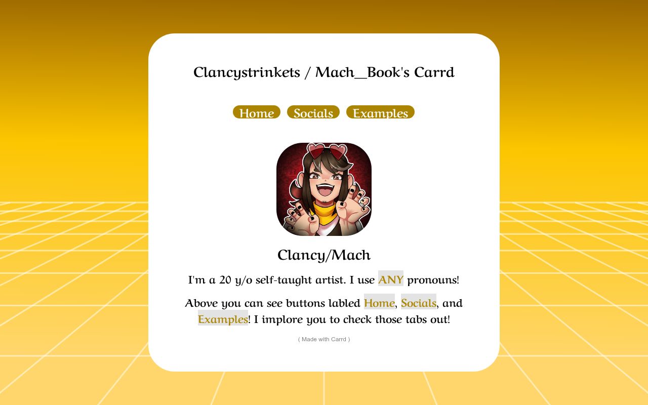 COMMISSIONS CARRD